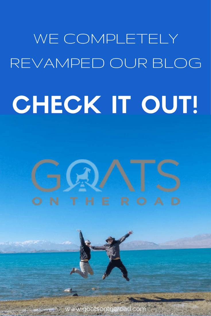 We Completely Revamped Our Blog. Check it out! - Goats On The Road
