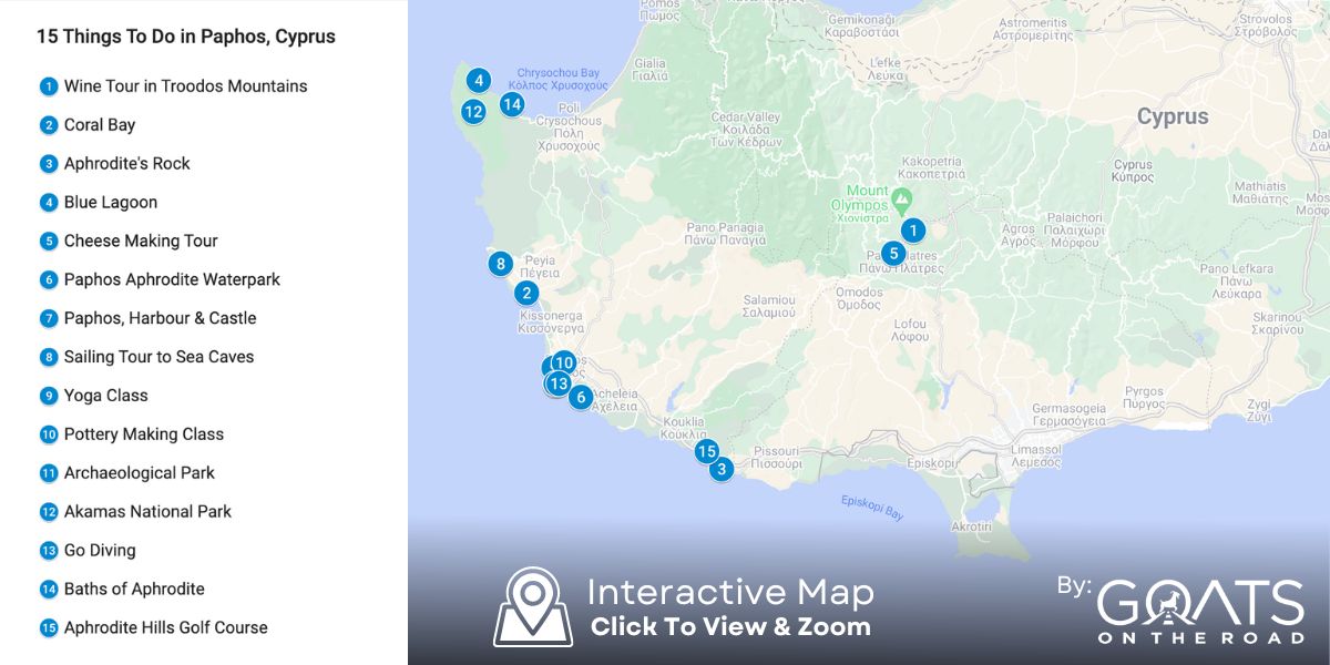 15 Best Things To Do in Paphos, Cyprus - Goats On The Road